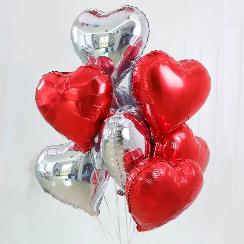 Red and Silver Balloons – Apricity Creative Space